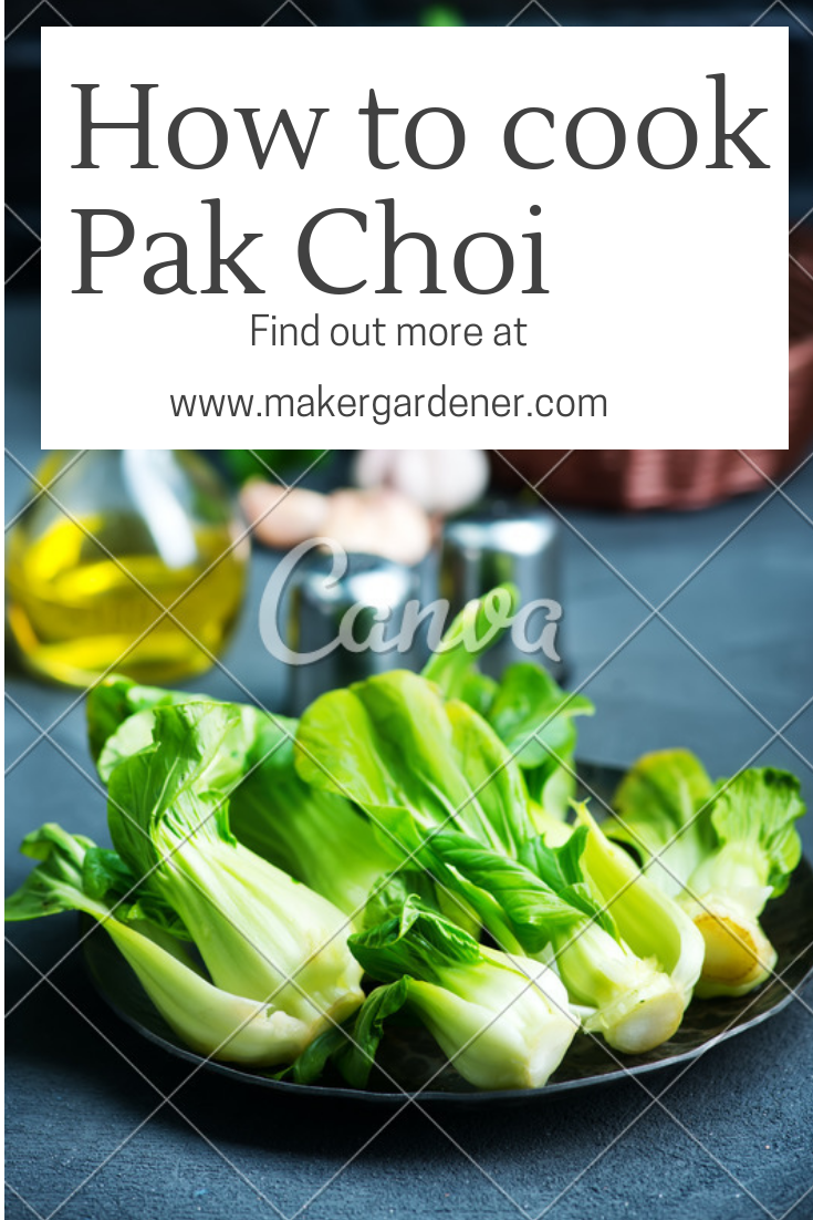 Recipes using pak choi - Makergardener