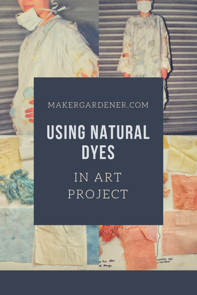 Natural fabric dyeing - Makergardener