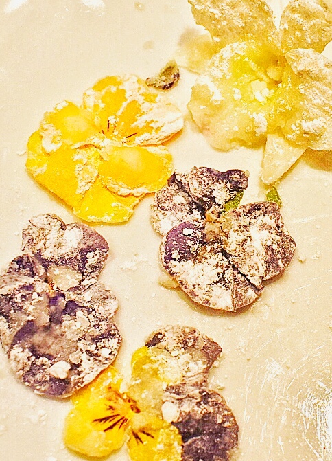 Crystallised flowers - Makergardener