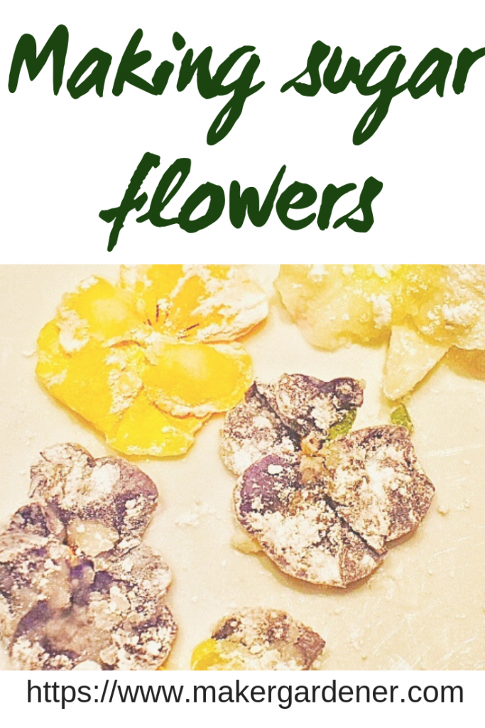 Crystallised flowers - Makergardener