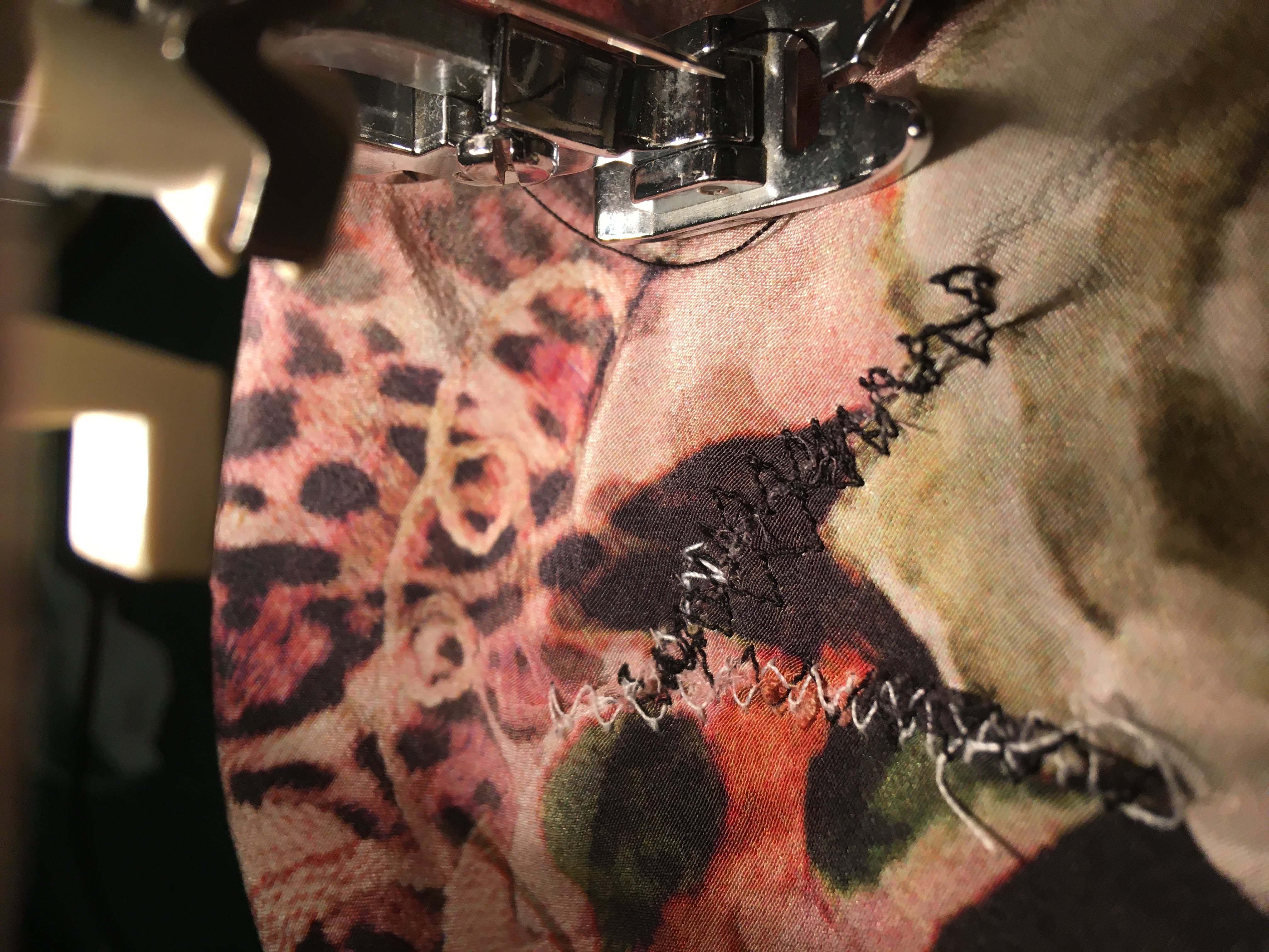 How to mend fabrics on sewing machine - Maker gardener