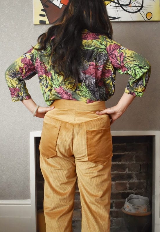 How to sew patch pockets - Makergardener