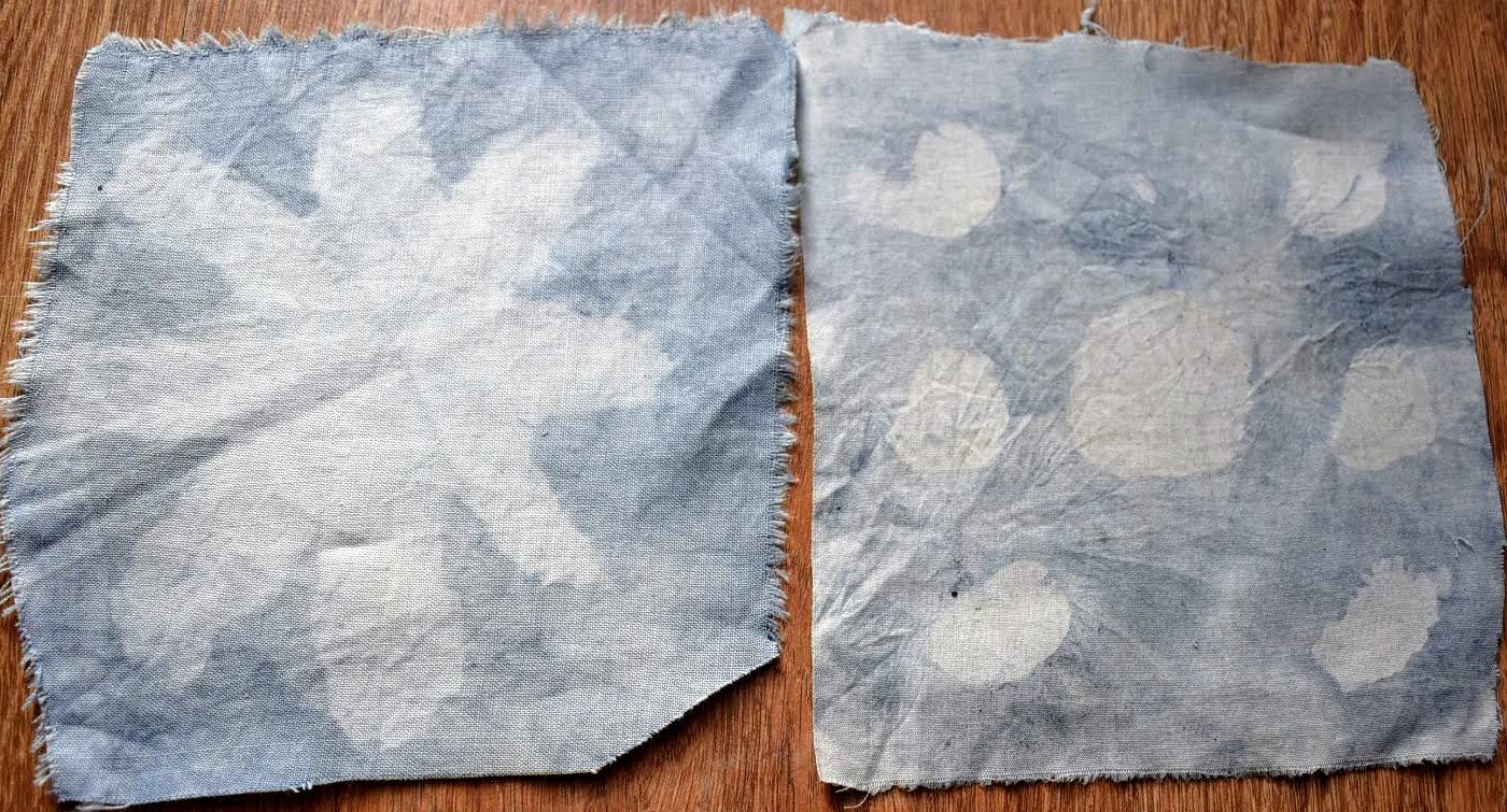 Making indigo fabric resist paste - Makergardener